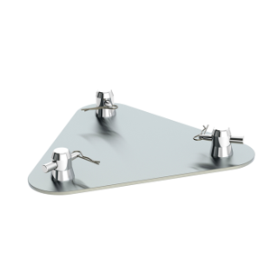F33 Triangular Aluminium Base Plate – The Rigging Shop
