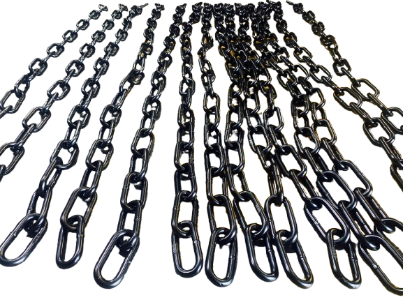 G80 Long Link Lifting Chain, 5.3T WLL x 13mm PER METRE - Black — The ...