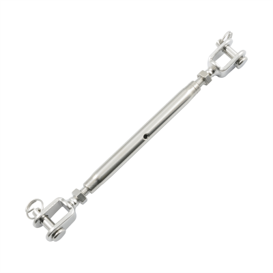 Stainless Steel Bottlescrew Jaw & Jaw with lock nuts – The Rigging Shop