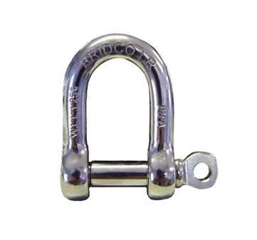 Stainless Steel Dee Shackle Load Rated – The Rigging Shop